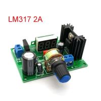 LM317 LED понижающий преобразовательвход 4,2-40V выход 0-40V 2.2A c ...